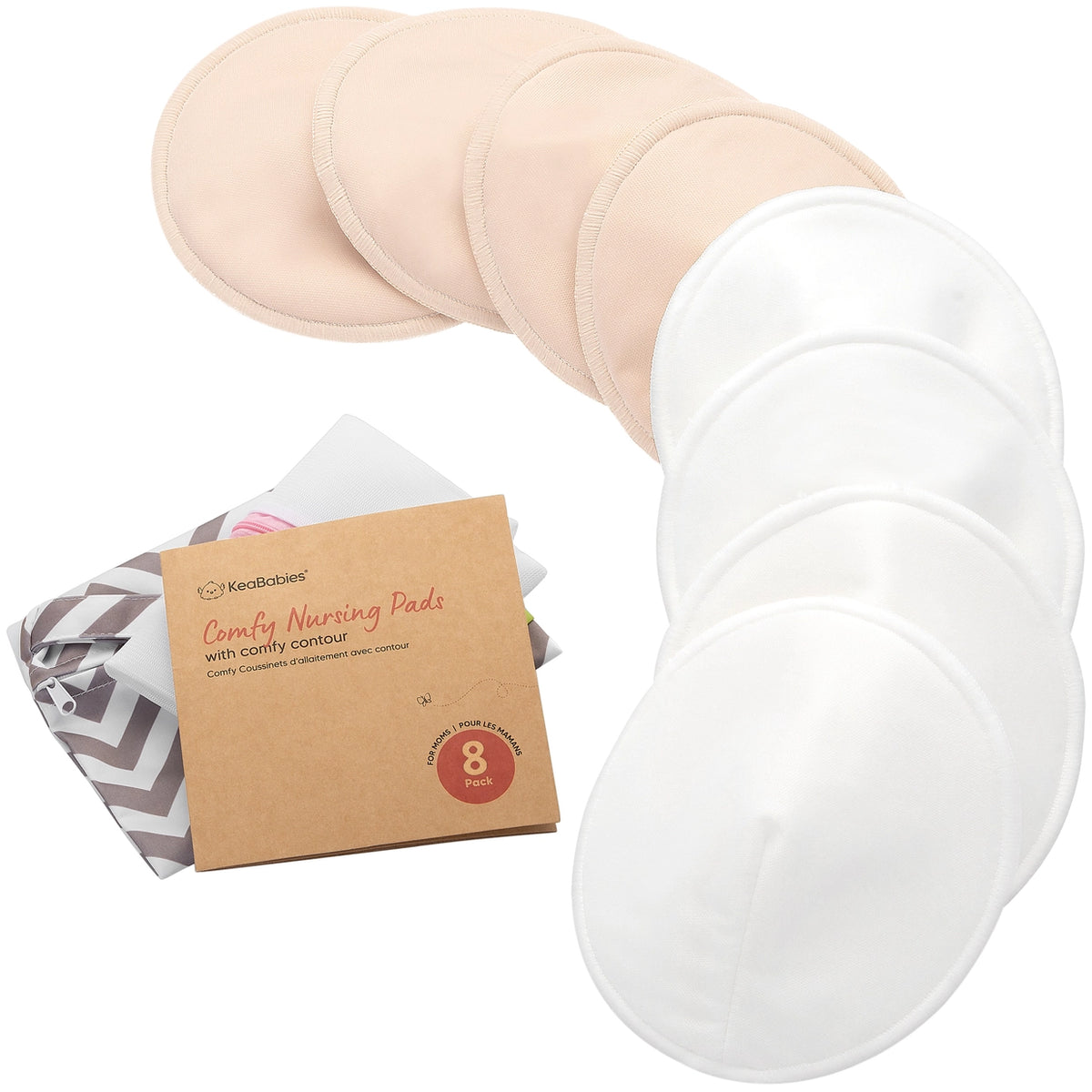 Comfy Organic Nursing Pads - 8 Pack – Pickles & Littles Maternity Boutique